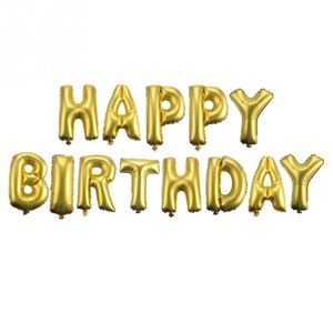 Independent | Party Supplies | Gold Foil Alphabet Letters Party Decor 3 ...